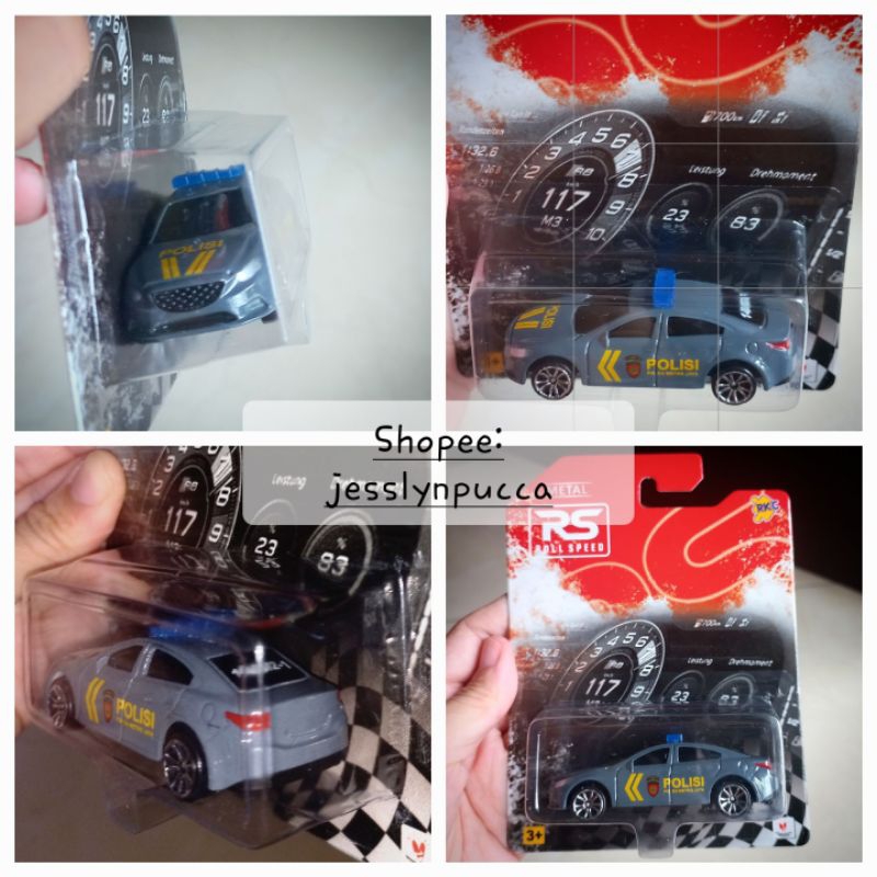 Jual ROLL SPEED DIECAST MOBIL POLISI LALU LINTAS PJR SABHARA INDONESIA ...