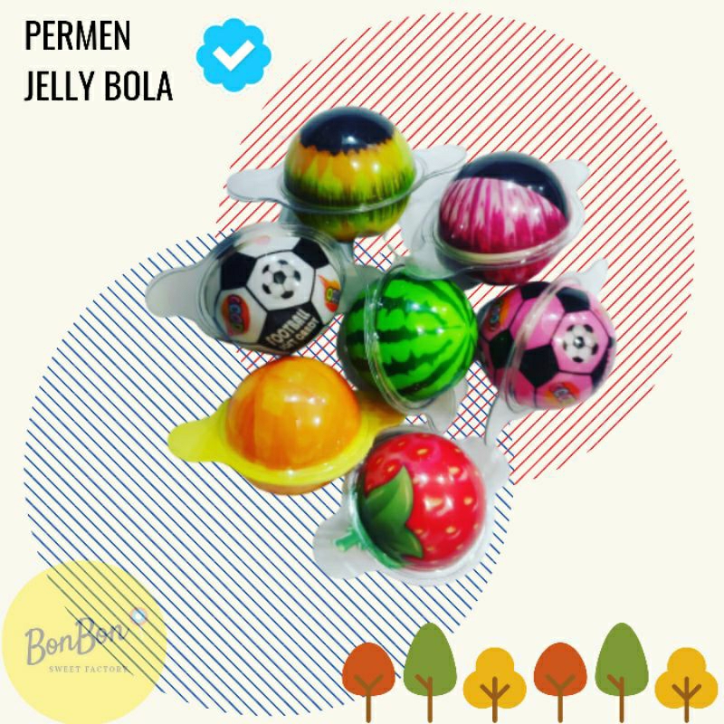 Jual Fruit Jelly Candy / Permen Jelly Bola Bentuk Planet Gummy | Shopee ...