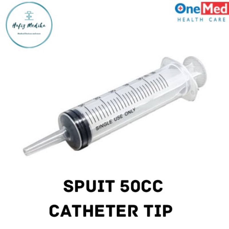 Jual Spuit 50cc cath tip onemed | Shopee Indonesia