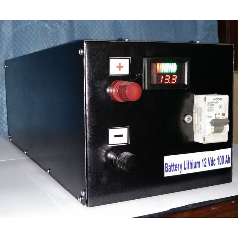 Jual batterai battery aki accu lifepo4 12vdc 100ah | Shopee Indonesia