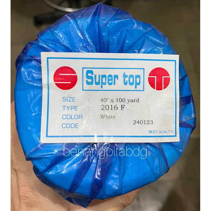 Jual kain SUPERTOP 2016F ( 100 yards ) per golong | Shopee Indonesia