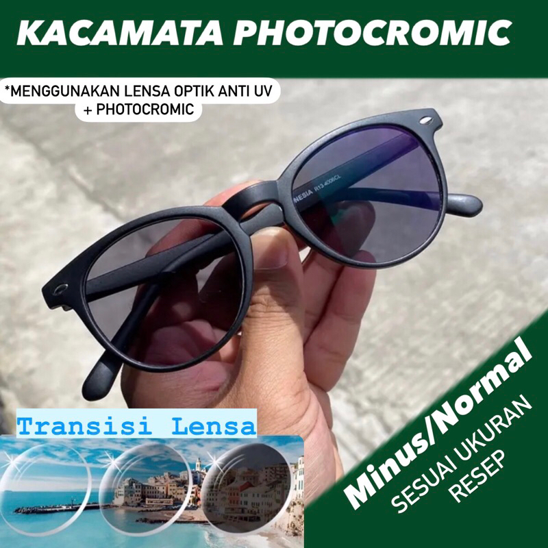 Jual KACAMATA PHOTOCROMIC MINUS/NORMAL/SLINDER SESUAI RESEP KACAMATA ...