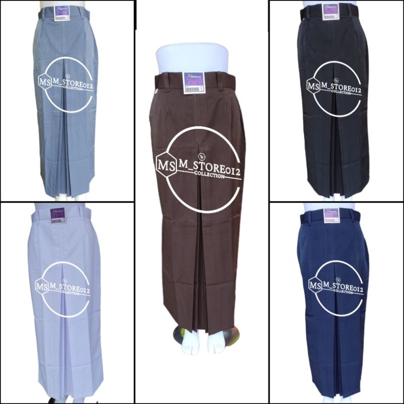 Jual ROK SEKOLAH SMP MTS SMA SMK MODEL SPAN BELAH SATU/ BELAH DEPAN ...