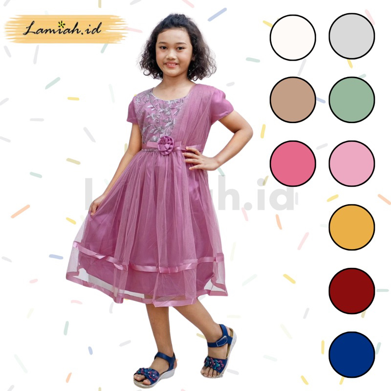 Jual LAMIAH.id - Gaun Anak Cewek / Dress Ulang Tahun Anak Perempuan ...