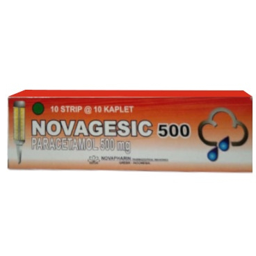 Jual NOVAGESIC PARACETAMOL 500mg BOX | Shopee Indonesia