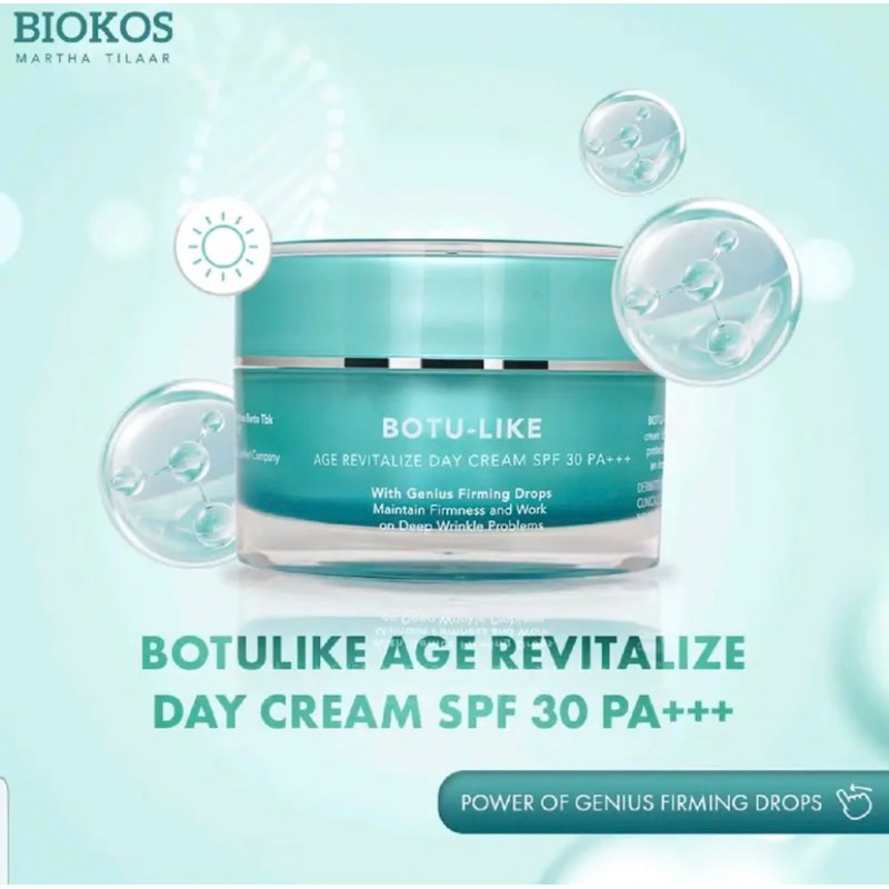 Jual Biokos Botulike Age Revitalize Day Cream SPF 30 PA+++ 30gr ...