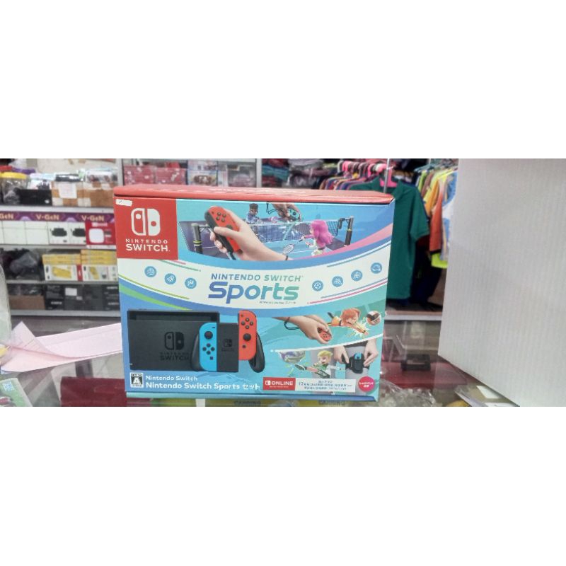 Jual NINTENDO SWITCH V2 BUNDLE GAME SWITCH SPORT | Shopee Indonesia