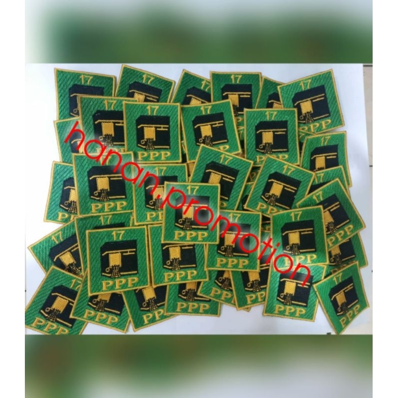 Jual BADGE LOGO PARTAI PPP NOMOR BORDIR KOMPUTER | Shopee Indonesia