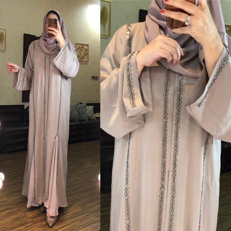 Jual ABAYA DUBAI/ ABAYA MURAH/ GAMIS MURAH | Shopee Indonesia