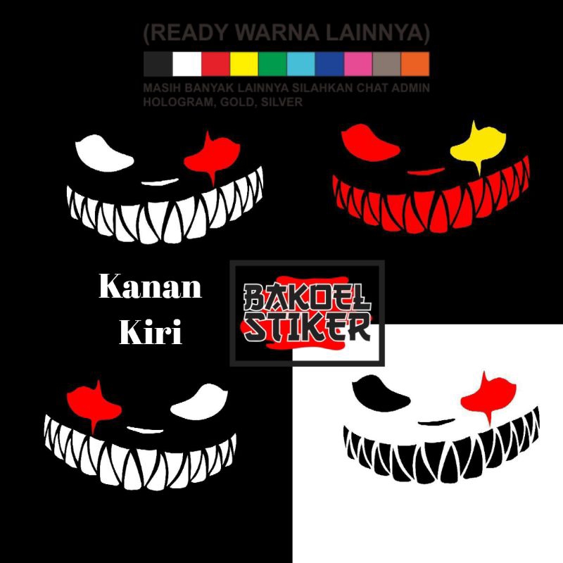 Jual Stiker Monster senyum venom cutting sticker | Shopee Indonesia