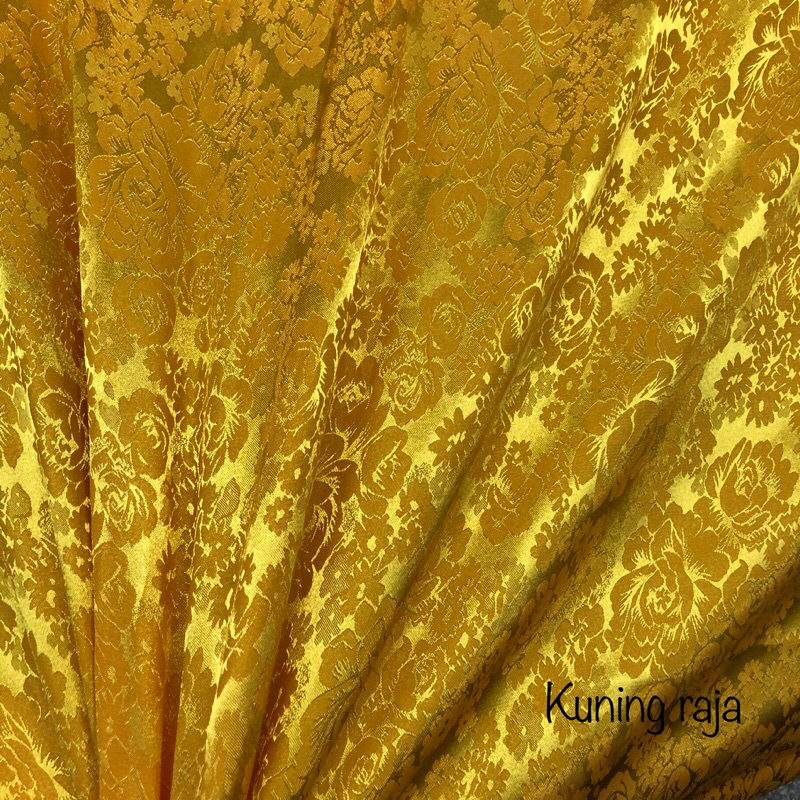 Jual Kain Jaguard Jaquard Jacqard Jacquard Silk Silky Semi Sutra ...