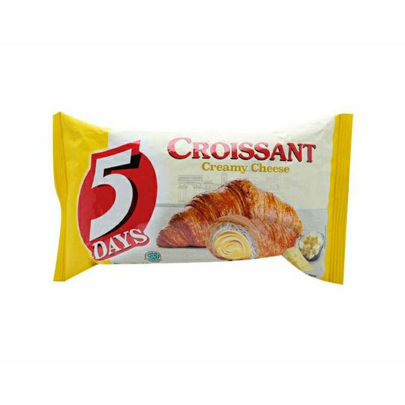 Jual 5Days Croissant creamy cheese 60g | Shopee Indonesia
