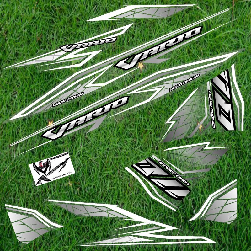 Jual striping VARIO 110 KARBU cw,, TRANSPARAN | Shopee Indonesia
