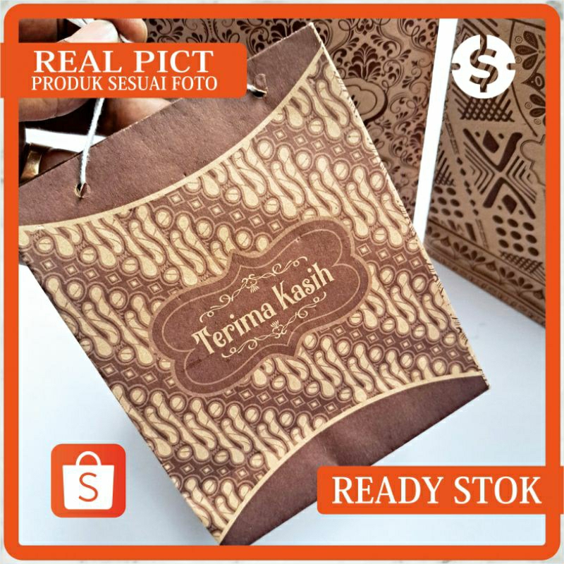 Jual PEPERBAG KECIL READY STOK MINI PAPERBAG PAPERBAG PREMIUM PAPERBAG ...