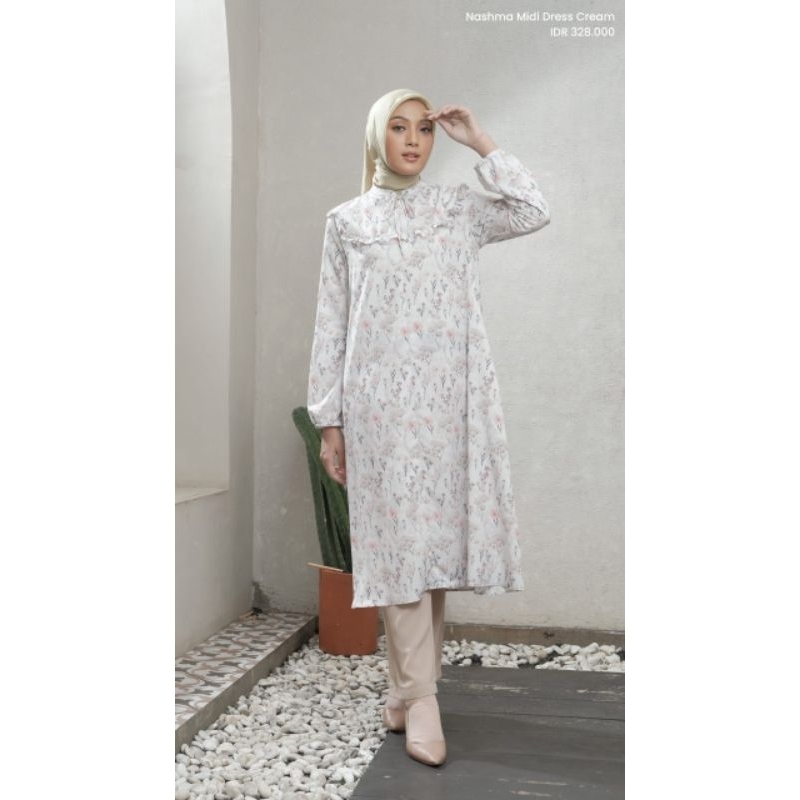Jual NASHMA MIDI DRESS ZOYA | Shopee Indonesia