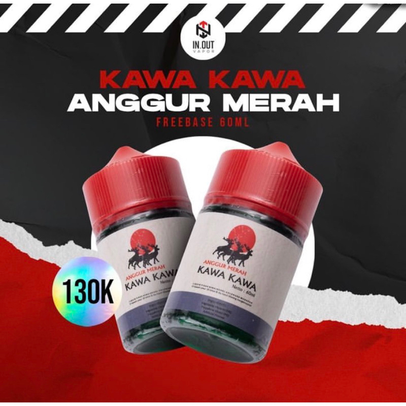 Jual Kawa Kawa anggur merah 60ml | Shopee Indonesia