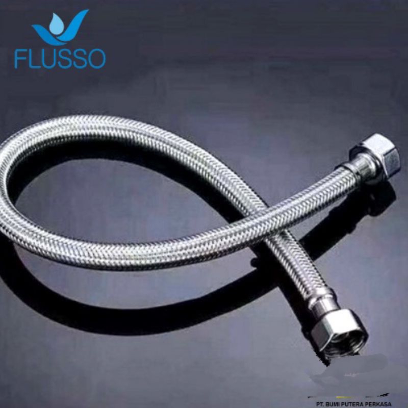 Jual Selang flexible anyam 1/2" buat wastafel /closet best quality ...