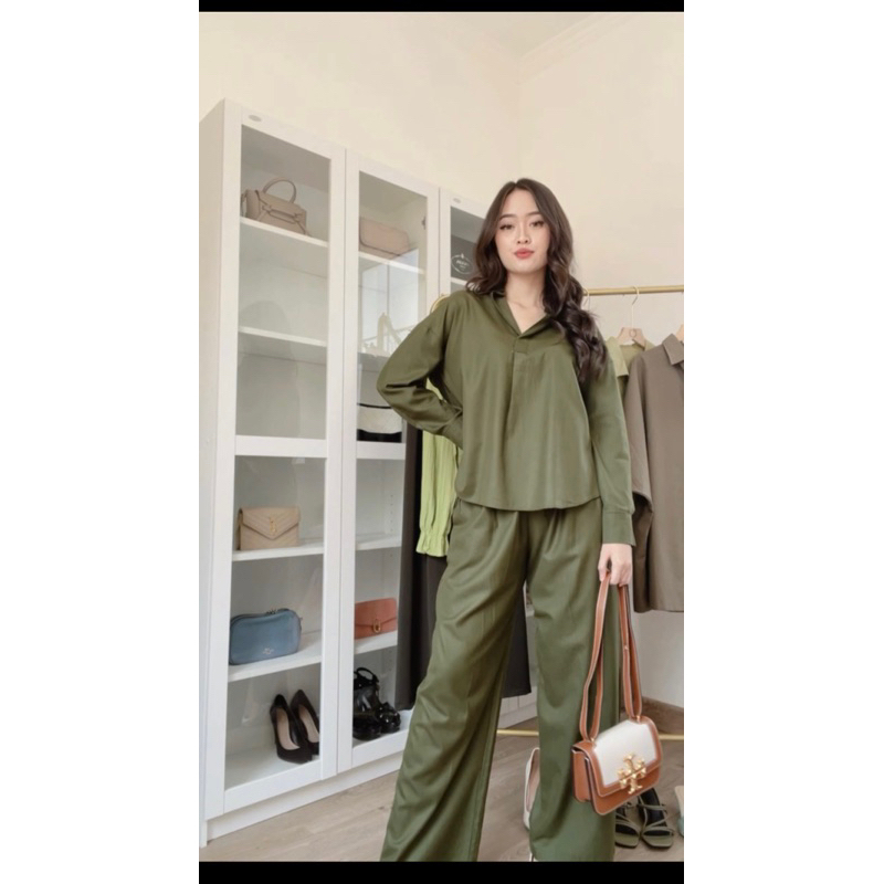 Jual bronze behavior spring set army new no tag | Shopee Indonesia