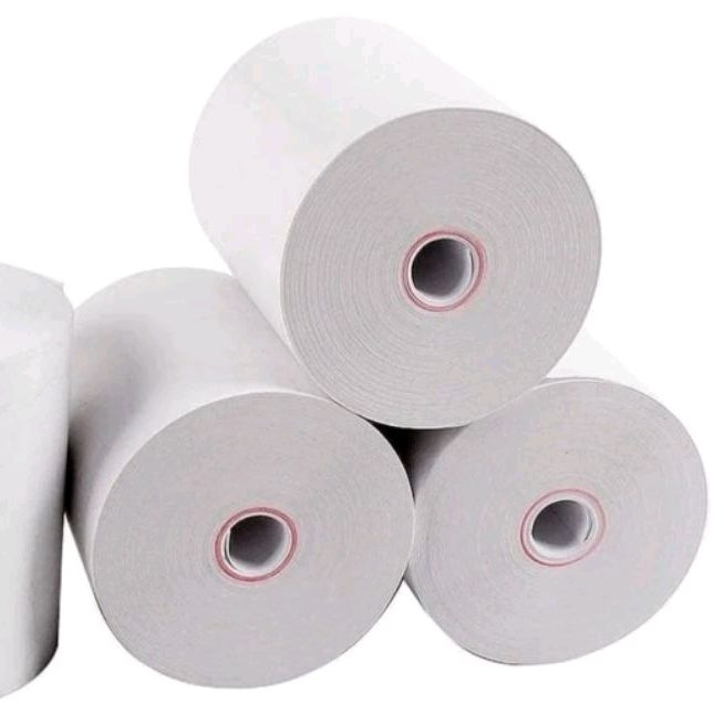 Jual Kertas Thermal Paper Kasir 57x40 isi 10 Roll Coreless EDC Printer ...
