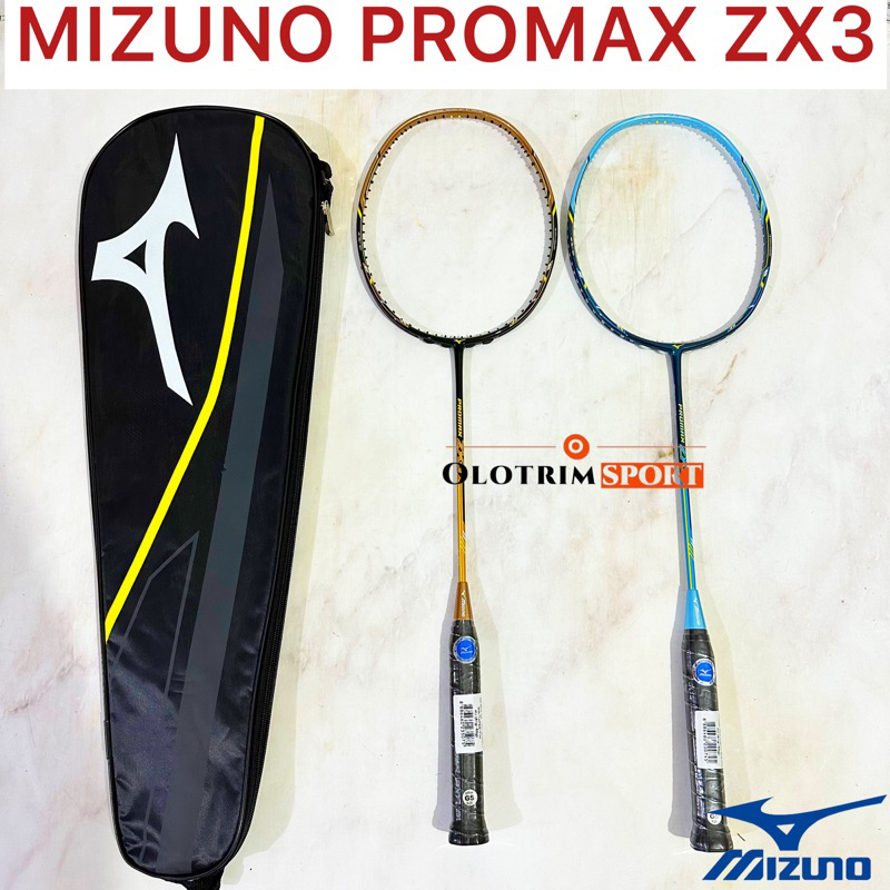 Jual Raket Badminton Mizuno Promax ZX3 New Color 2023 Original | Shopee ...