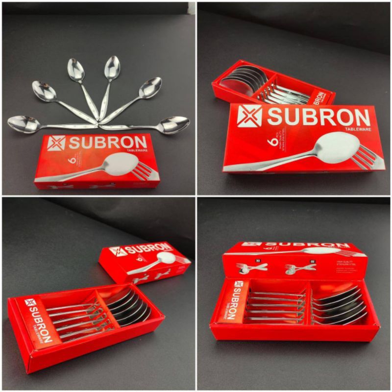 Jual Sendok Makan Sultan Stainless (Subron) | Shopee Indonesia