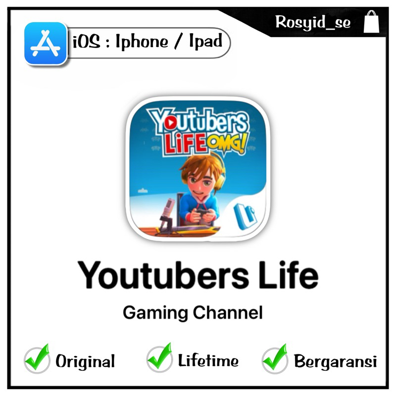 Jual YOUTUBERS LIFE GAMING CHANNEL - IOS (ORIGINAL) | Shopee Indonesia