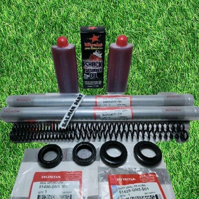 Jual As Shock+Per Shock+Oli Shock Honda Supra x Lama/Supra fit Lama(KEV ...