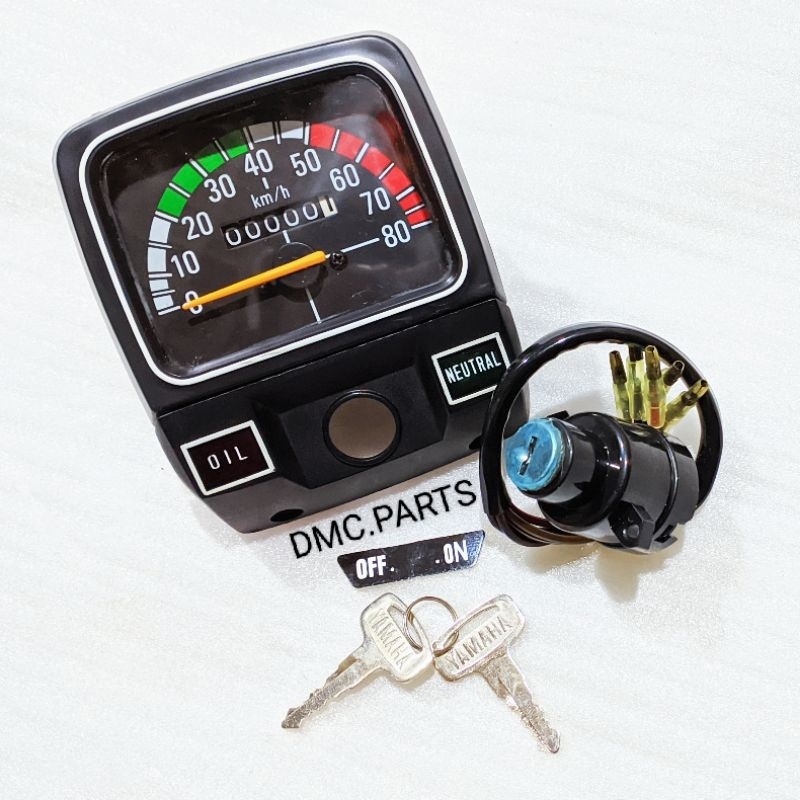 Jual SPEEDOMETER ASSY (KOMPLIT) YAMAHA V80 PLATINA V80CDI 1979-1982 ...