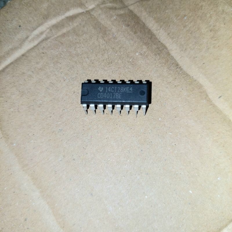 Jual Ic CD 4017 CD4017 ORIGINAL TEXAS | Shopee Indonesia