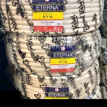 Jual KABEL LISTRIK ETERNA NYM 3X2.5 DI ECER PERMETER | Shopee Indonesia