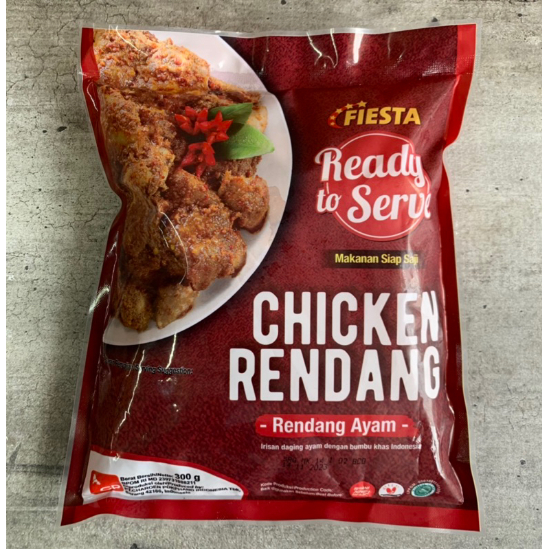 Jual Fiesta Chicken Rendang 300gr | Shopee Indonesia
