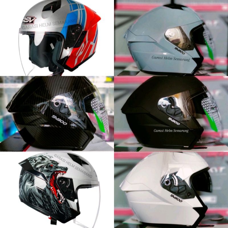Jual RSV SV300 CARBON RSV SV300 PUTIH RSV SV300 HITAM RSV SV300 GREY ...