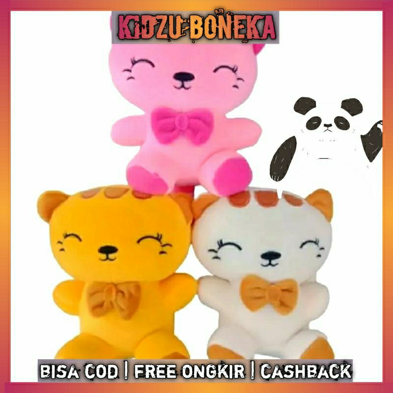 Jual Boneka Kucing Cantik 20cm Size S | Kucing Kawaii Cat Doll | Shopee ...