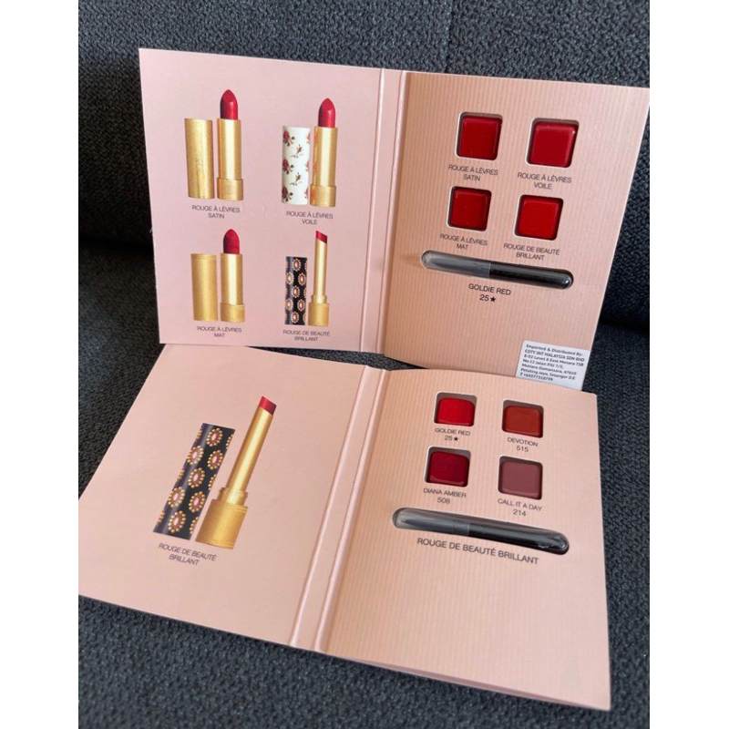 Jual Gucci Best seller Lipstick sample ! | Shopee Indonesia