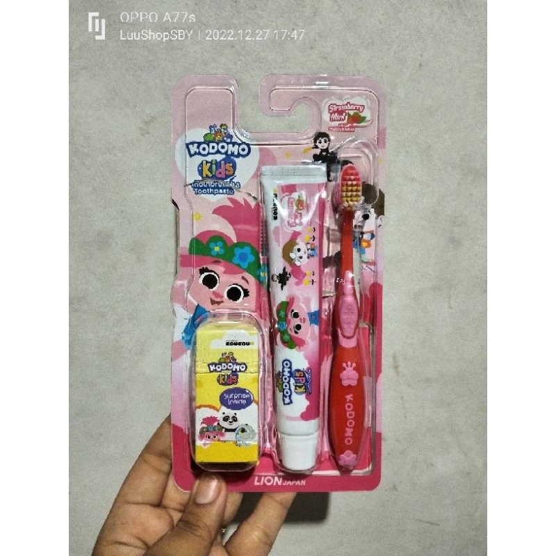 Jual Kodomo Kids Sikat gigi Set Anak | Shopee Indonesia