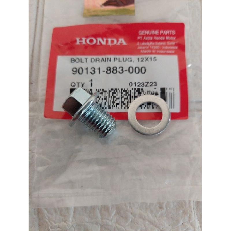 Jual Baut dan Ring Tap Oli CBR 250 RR Beat FI Vario 125 Vario 150 Genio ...