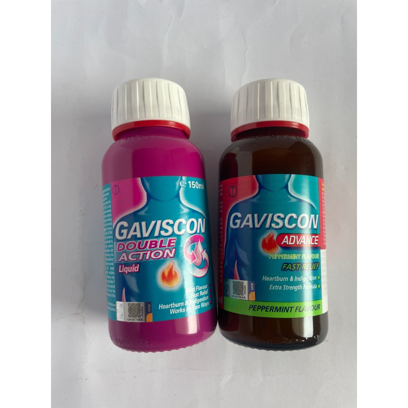 Jual GAVISCON ADVANCE / DOUBLE ACTION 150ML | Shopee Indonesia