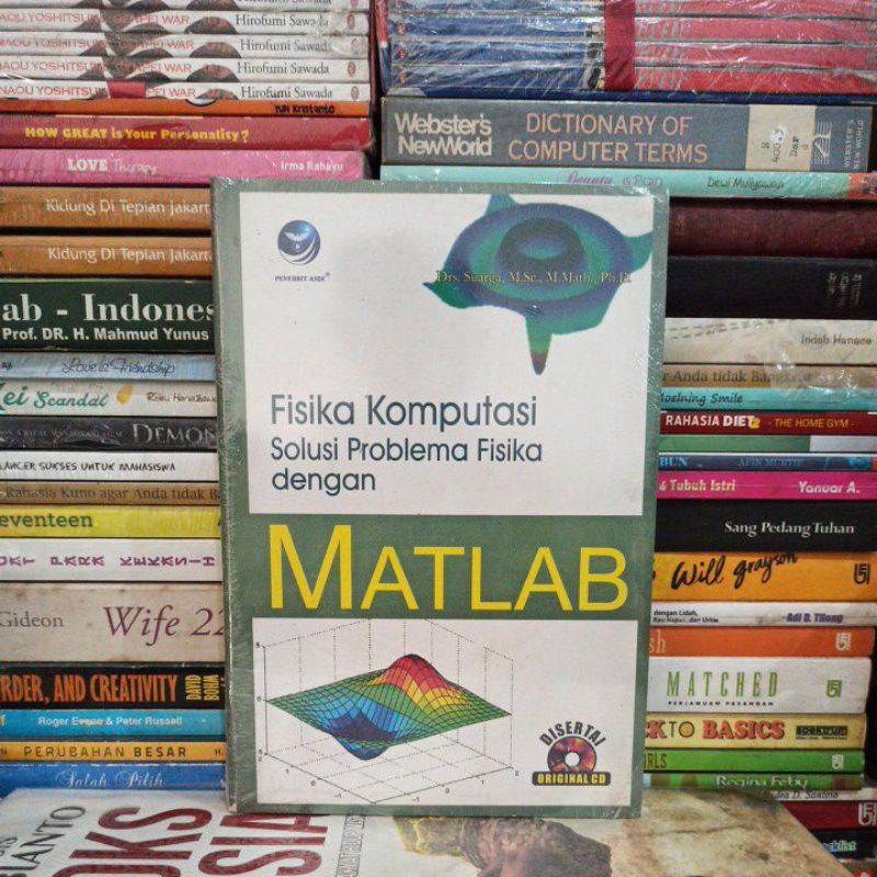 Jual BUKU ORIGINAL FISIKA KOMPUTASI SOLUSI PROBLEMA FISIKA DENGAN ...