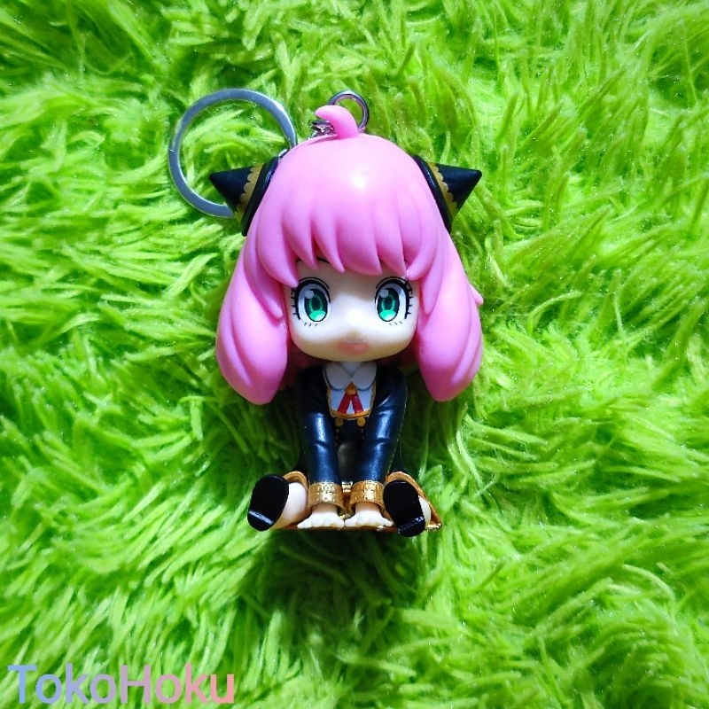 Jual Gantungan Kunci Spy X Family Anya Action Figure Anime Keychain ...