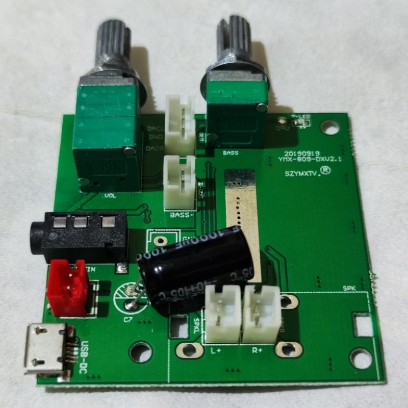 Jual Digital Audio Amplifier Board 5V 20W 2.1 Channel Subwoofer 3D ...