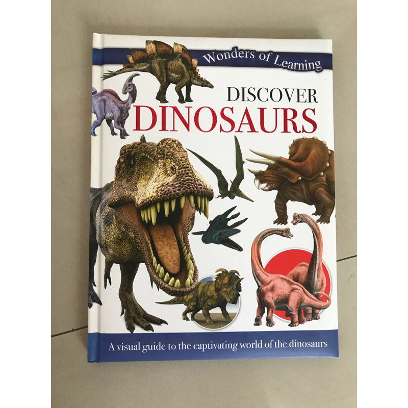 Jual discover dinosaurs book | Shopee Indonesia