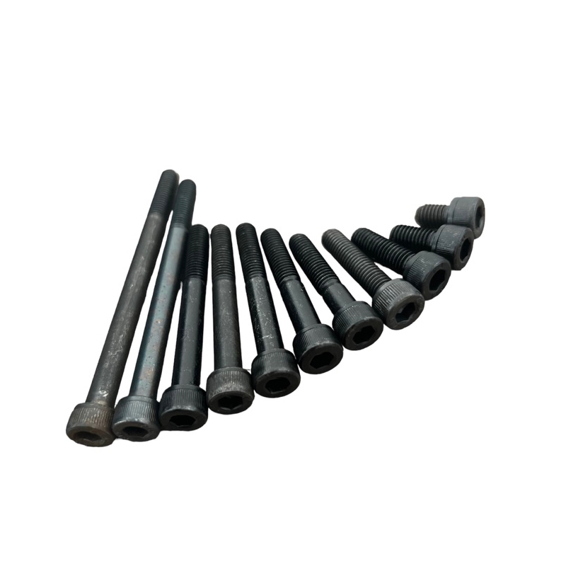 Jual Baut L bahan BAJA hitam M6 x 15,20,30,35,40,50 ( tahan panas ) | Shopee Indonesia