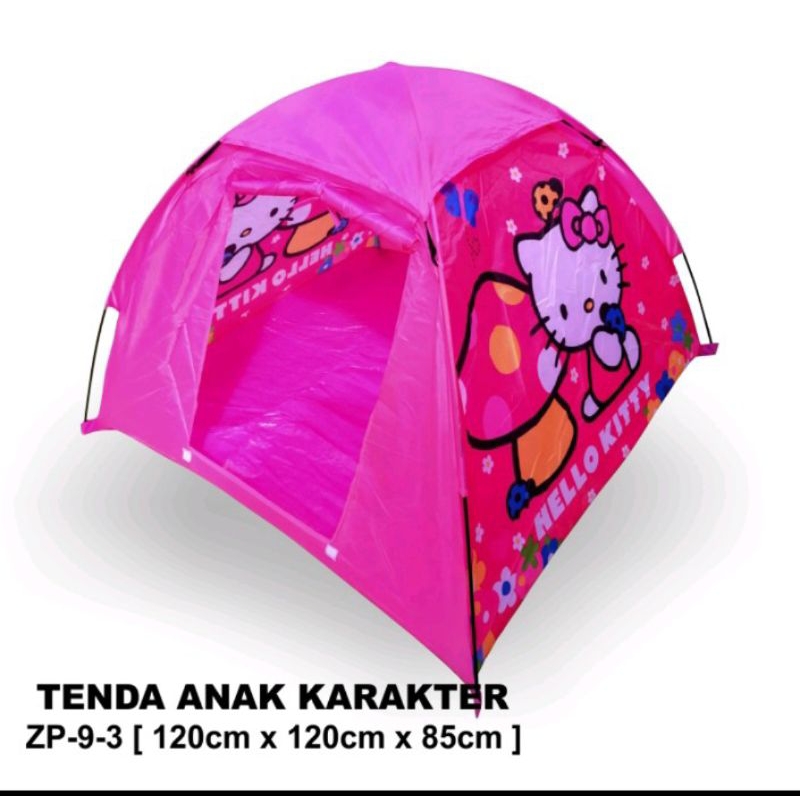 Jual Tenda Camping anak karakter kartun anak outdoor indoor tenda ...