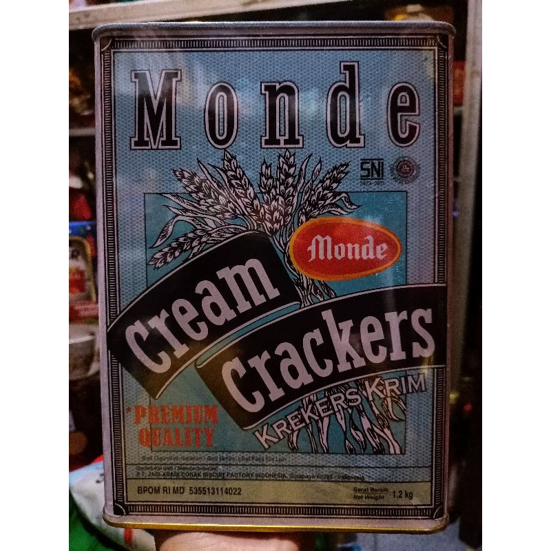 Jual Monde cream cracker 1.2kg | Shopee Indonesia