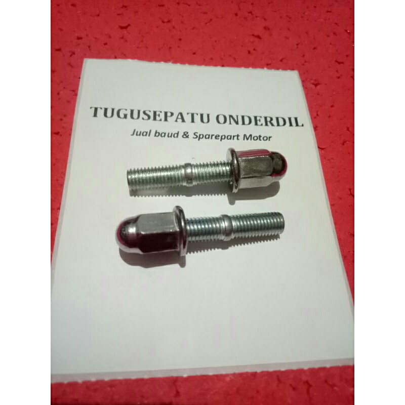 Jual BOLT NUT BAUT DAN MUR TANAM TANEM KNALPOT VARIO 125 150 2SET ...