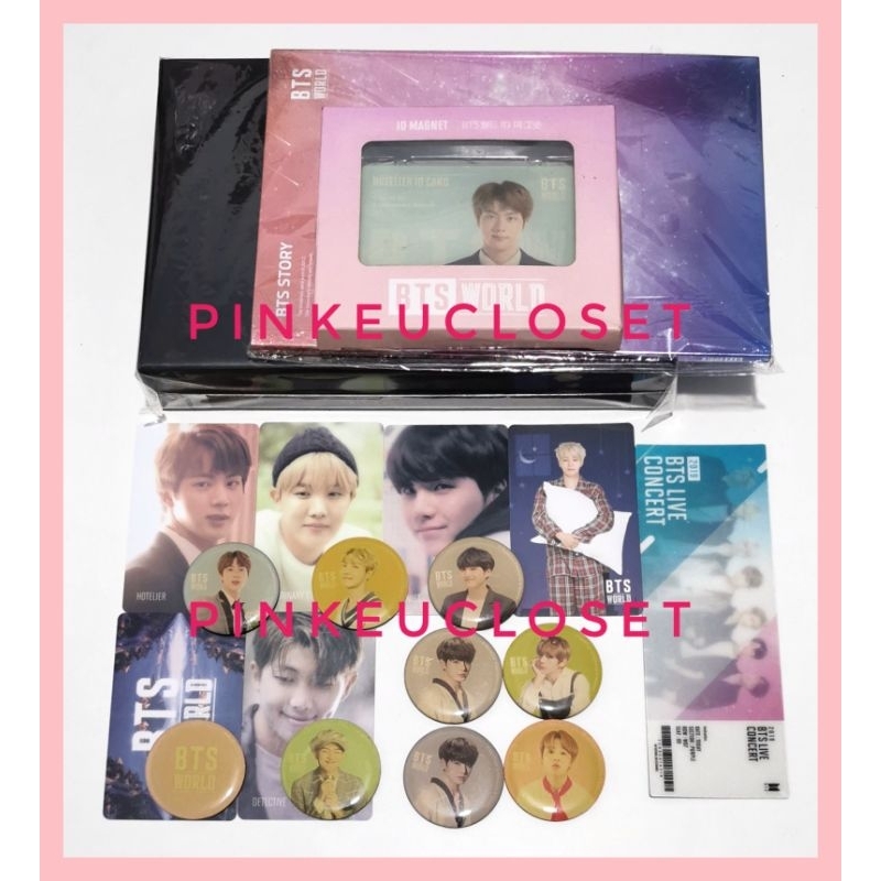 Jual [READY] RARE BTS WORLD COUPON PHOTOCARD ID MAGNET JIMIN LIMITED ...