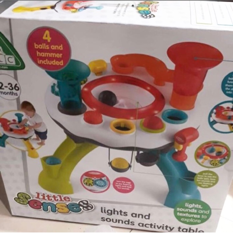 Jual Elc little senses light and sound activity table new design ...