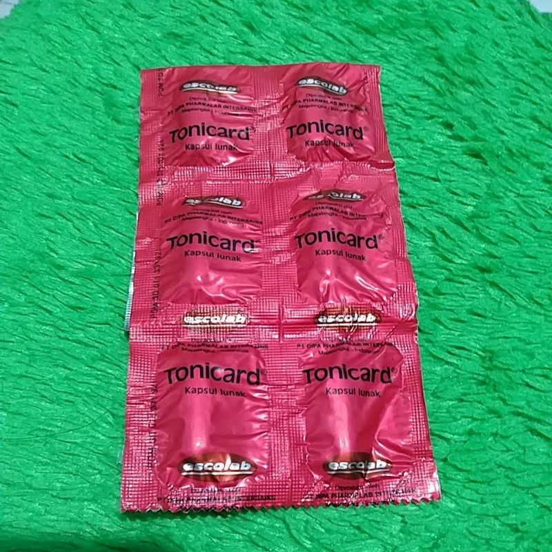 Jual Original Vitamin Jantung Tonicard /butir | Shopee Indonesia