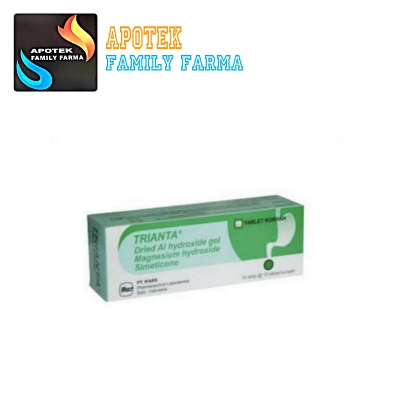 Jual Trianta Box 100 Tablet - mengurangi gejala pada lambung | Shopee ...