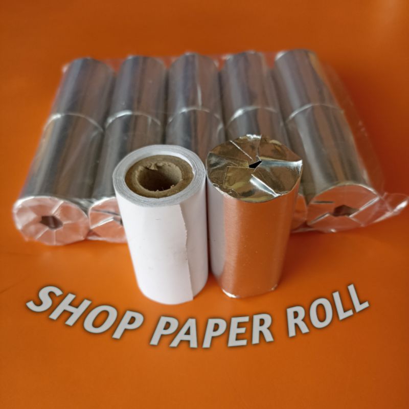 Jual kertas printer thermal bluetooth ukuran 57x30 | Shopee Indonesia